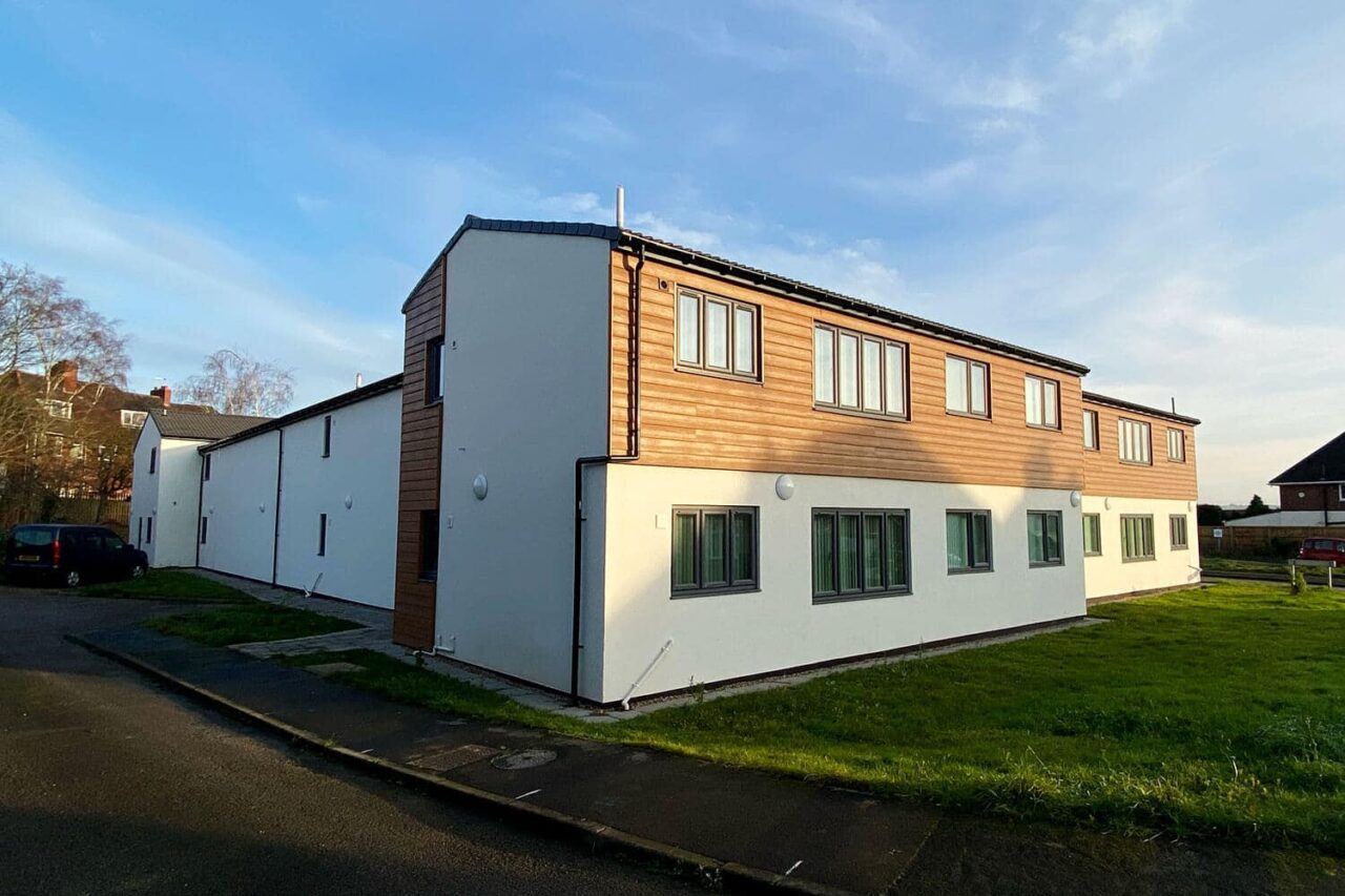 Markham Court | Insulation Render & Cladding Duckmanton Project