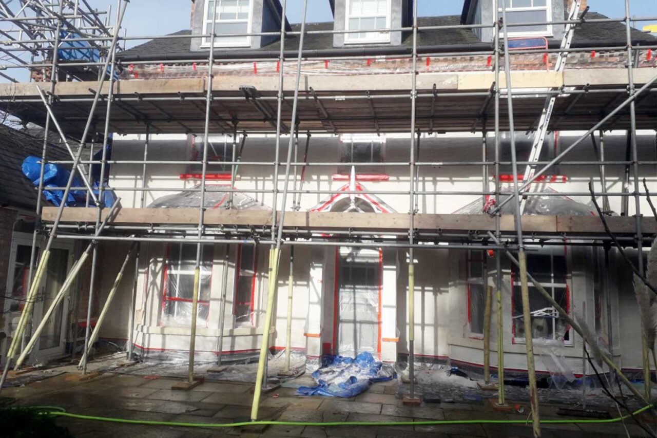 Monocouche Render in Fiskerton | Westville Group